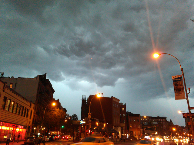 Photos of the Derecho Storm Hitting New York City - A Great Big City